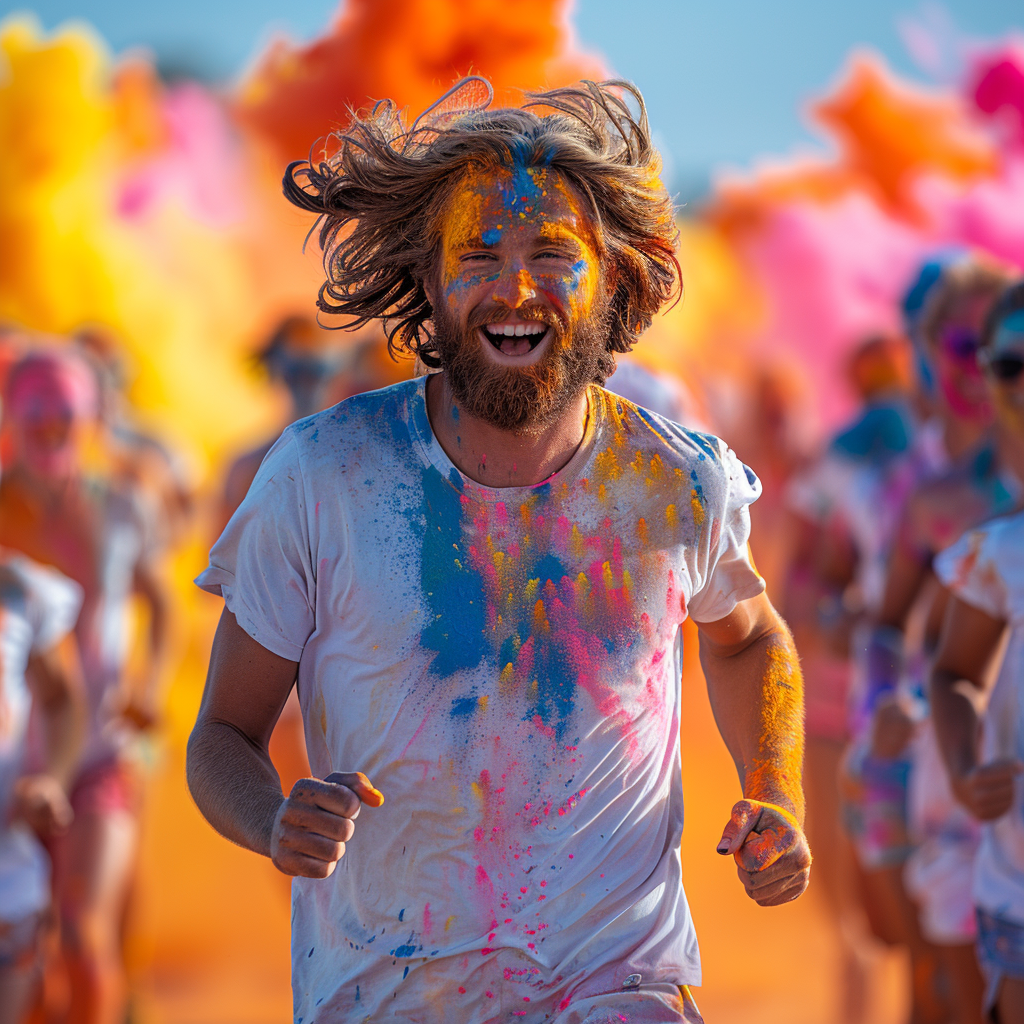 Ohio, Color Run, By Color Festival's Color Craze